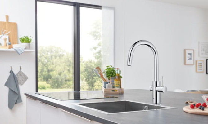 Kitchen and Bathroom Faucets, Sinks, Tubs, Showers, and Accessories | Grohe